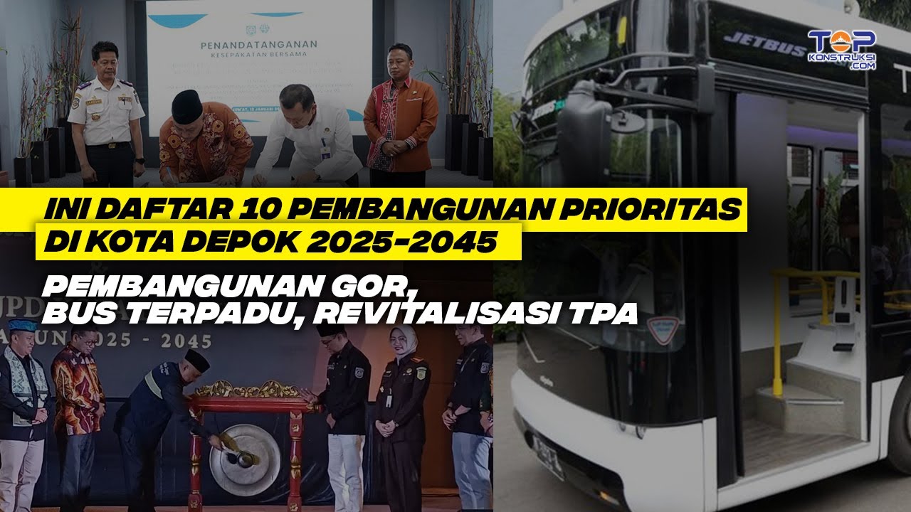 DEPOK Gencar Pembangunan, Ini 10 Prioritas Yang Akan Dibangun ! GOR ...
