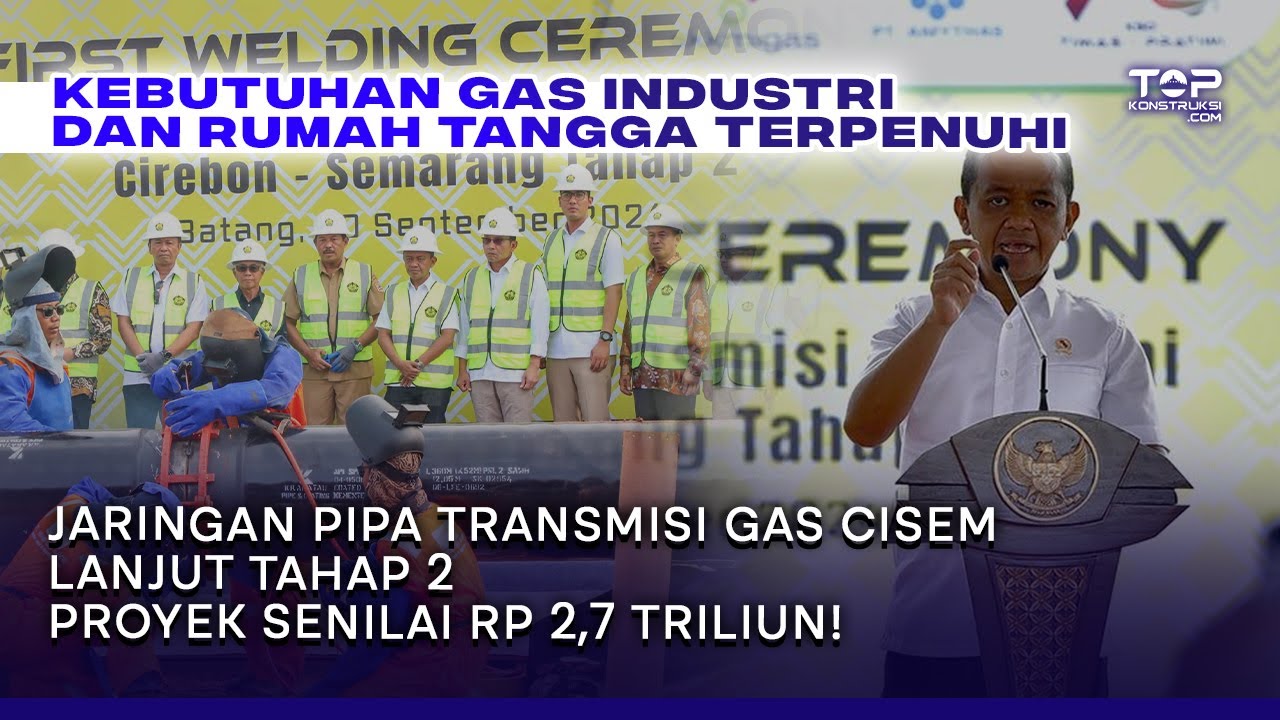 PROYEK BARU ! Menteri BAHLIL Resmikan Pembangunan JARINGAN PIPA GAS ... PROYEK BARU ! Menteri BAHLIL Resmikan Pembangunan JARINGAN PIPA GAS ...
