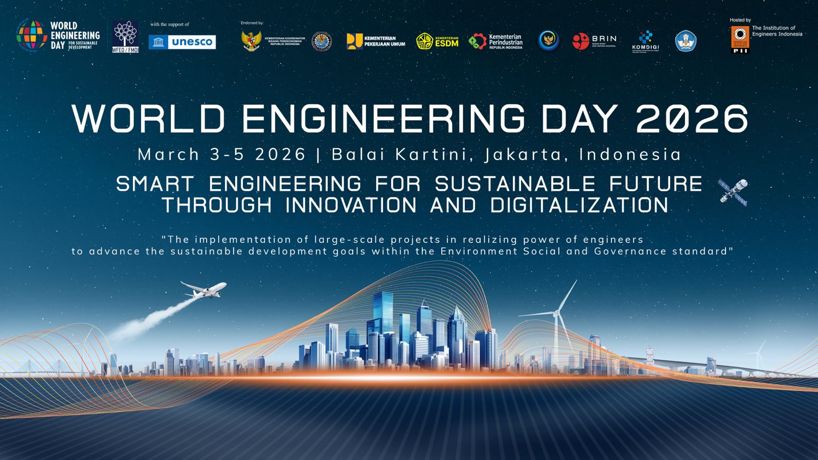 Indonesia Jadi Tuan Rumah World Engineering Day 2026, PII sebagai ...